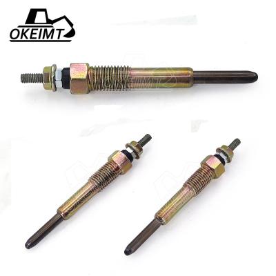 China 4x Glow Plug for ISUZU C240 C190 C201 C221 4BA1 D500 4FA1 Diesel Engine 12V for sale