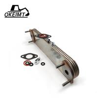 China Isuzu 4BD1 Oil Cooler Core 8-97027982-0 for Forklift Excavator Engine Parts for sale