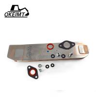 China Isuzu 4BD1 Oil Cooler Core 8-97027982-0 for Forklift Excavator Engine Parts for sale