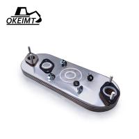 China 8973341002 Engine Oil Cooler Core For ISUZU 4HE1T 4HK1T for sale