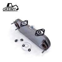 China 8973341002 Engine Oil Cooler Core For ISUZU 4HE1T 4HK1T for sale