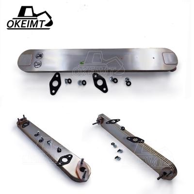 China Engine Oil Cooler 6BB1 6BD1-4P 1-21723-0290 for Excavator EX200-1 EX200-2 Parts for sale