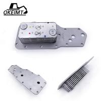 China Engine Oil Cooler Core 6735612110 3918176 for Komatsu 6D102 Cummins 6BT Excavator for sale