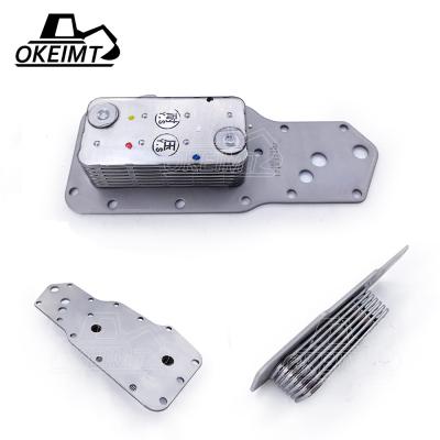 China Engine Oil Cooler Core 6735612110 3918176 for Komatsu 6D102 Cummins 6BT Excavator for sale