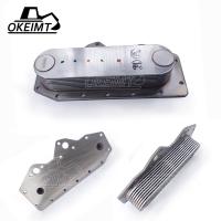 China 2674743 Engine Oil Cooler Core for CAT 3116 C7 Irregular Shape 12V for sale