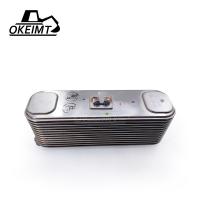 China Daewoo PU086TI DV15 Oil Cooler Element 65.05605-7135 for Excavator Engine Parts for sale