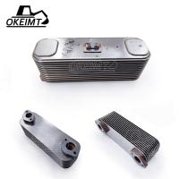 China Daewoo PU086TI DV15 Oil Cooler Element 65.05605-7135 for Excavator Engine Parts for sale