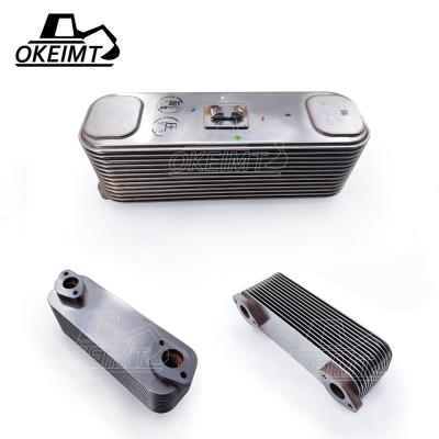 China Daewoo PU086TI DV15 Oil Cooler Element 65.05605-7135 for Excavator Engine Parts for sale