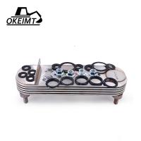 China Engine Oil Cooler Core VH157121880A for J05E J05C SK250-6 SK260-8 SK200-8 SK240 for sale