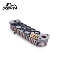 China VH157121880A Engine Oil Cooler Core for J05E J05C Excavator SK250-6 SK260-8 SK200-8 SK240 for sale