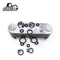 China Hino J08E J08ET Engine Oil Cooler Core 157121960 for Kobelco Excavator SK330-8 SK350-8 for sale