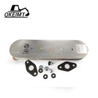 China Engine Parts S4K-N-4P Oil Cooler Core Aluminum Die Casting for sale