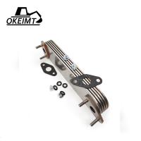 China S4K-N-5P Oil Cooler Core  Excavator Diesel Engine Accessories for sale