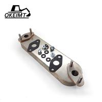 China S4K-N-5P Oil Cooler Core  Excavator Diesel Engine Accessories for sale