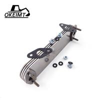 China 4P Oil Cooler Core 34339-02102 For Mitsubishi Engine S4K S6K CATEE E120B for sale