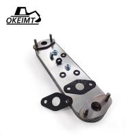 China 4P Oil Cooler Core 34339-02102 For Mitsubishi Engine S4K S6K CATEE E120B for sale