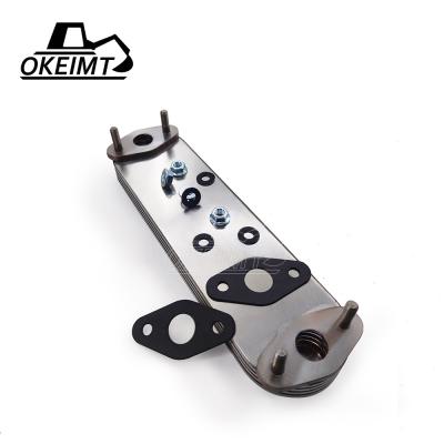 China 4P Oil Cooler Core 34339-02102 For Mitsubishi Engine S4K S6K CATEE E120B for sale