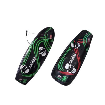 China Black High Power Jetsurf Motorized Jet Gas Surf Board water sports powered surfboard for sale