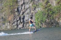 China 1800*600*150 Mm BluePenguin Jet Board Gas Powered Surfboard for Unforgettable Surfing for sale