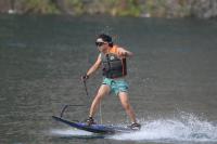 China Unisex BluePenguin Fuel Carbon Fiber Surfboard Powered by Two-Stroke Gasoline Engine for sale