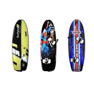 China Black Carbon Fibre BluePenguin Electric/Fuel Surfboard 110cc Two-Stroke Engine 19kg for sale