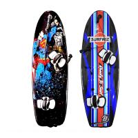 China BluePenguin 110cc Two-Stroke Engine Driven Electric/Fuel Surfboard with Customized Logo for sale