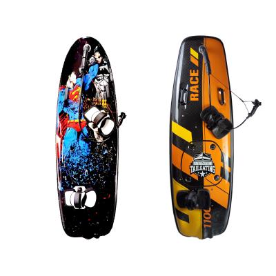China Repair Carbon Fibre Gasoline Surfboard 58km/h Fuel Engine Petroleum Power Jet Board for sale