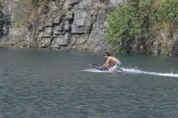 China Electric Hydrofoil Jet Board High Speed Surfboard with Power Fins and Customized Logo for sale