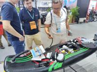 China Explore Lakes Rivers with Our 56km/h Foil Board Electric Jet Surf 2 Hours Endurance for sale
