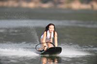 China Unisex Electric Jet Surfboard with 1800*600*150 Mm Size Powered by 2 Stroke Motor for sale