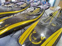 China Unisex Electric Jet Surfboard with 1800*600*150 Mm Size Powered by 2 Stroke Motor for sale