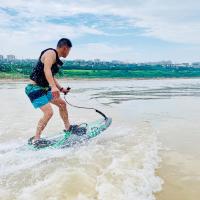 China Unisex Carbon Fiber Jet Surfboard with Electric Water Jet Engine 1800*600*150 mm for sale