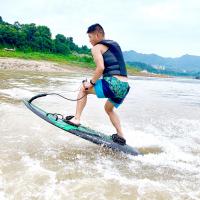 China 110cc Jet Power Motor Surfboard with Carbon Fiber Board Occasion Lakes Rivers for sale