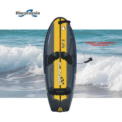 China Max Speed 60km/h Carbon Fibre Motorized Petrol Gas Powered Surfboard for Jet Boarding for sale