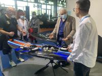 China Max Speed 60km/h Carbon Fibre Motorized Petrol Gas Powered Surfboard for Jet Boarding for sale