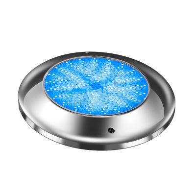 China 316LSS Underwater Surface Mounted Pool Lights 12V 24V AC DC Remote Control for sale