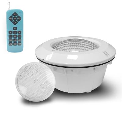 China Underwater PAR56 Inground Pool Light Bulb Thick Glass Plastic Material for sale