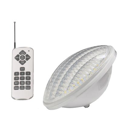 China Refined Waterproof LED PAR56 Pool Light Plastic RGB 35W AC12V Bulb for sale