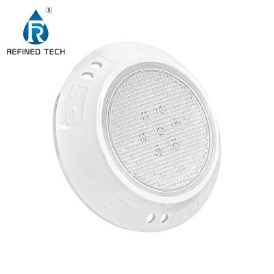 China Anti UV 6W 10W Spa Pool Lights , 150MM Surface Mount LED Pool Light for sale