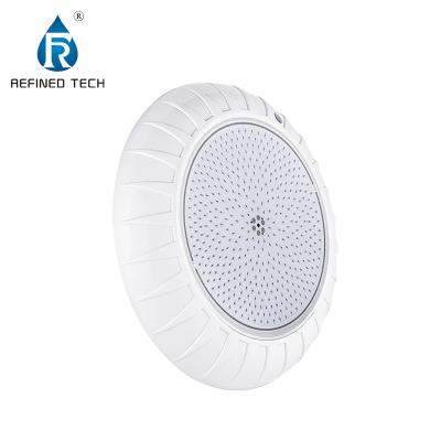China 12V 24V 240MM Wall Mounted LED Pool Light Remote Control 35W 42W for sale