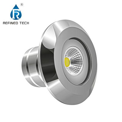China COB 316LSS LED Fiberglass Pool Light 2 Inch 10W Cool White Warm White for sale