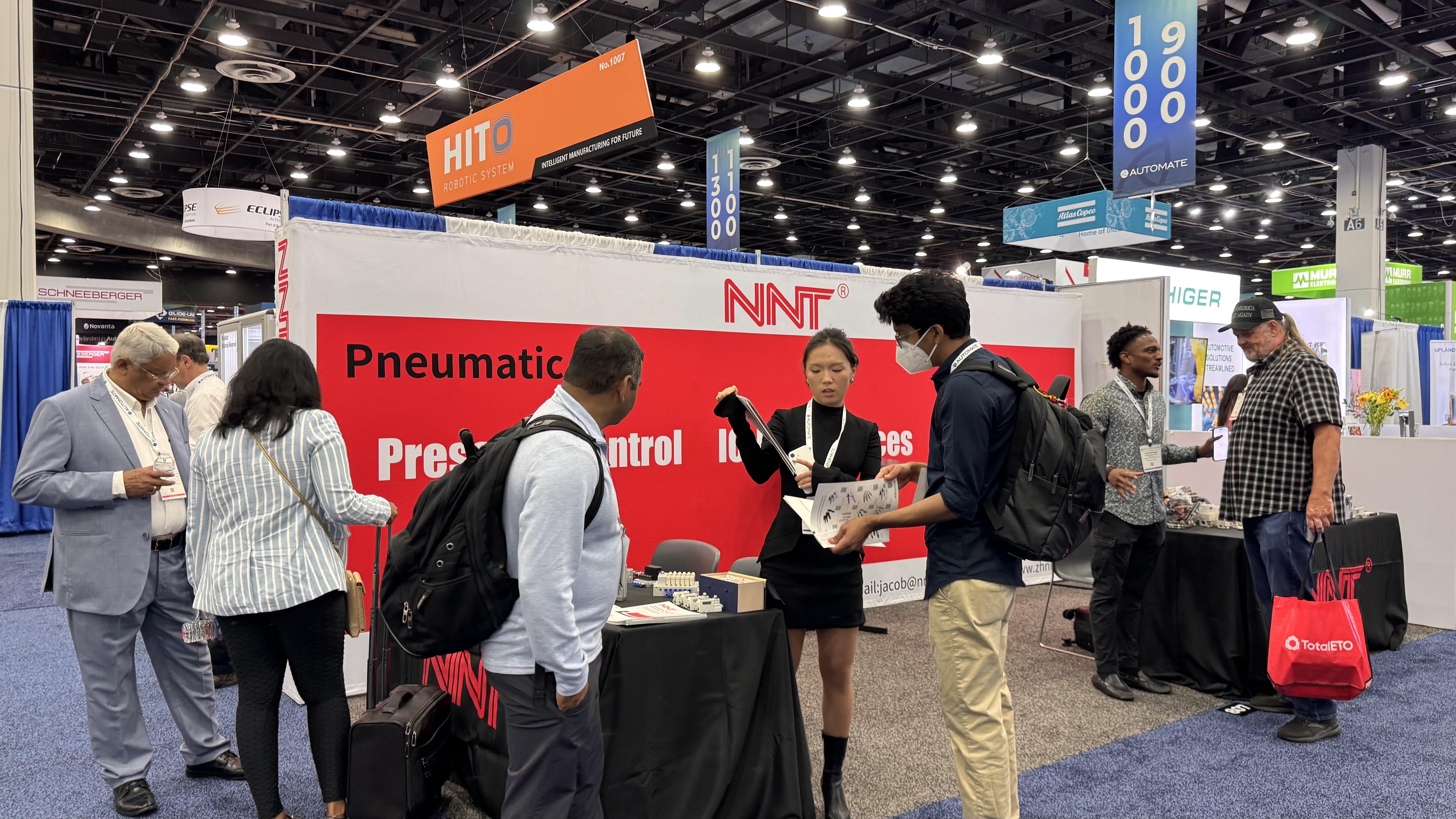 Electric pneumatic regulator exhibition