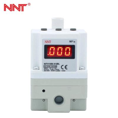 China NNT NITV1050 Electric Pneumatic Pressure Regulator with 1.0 MPa Max. Pressure, ±1% F.S. Linearity, and 20 ms Response Time for Precision Control for sale