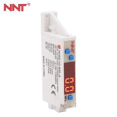 China NNT NZSE10(F)/NISE10 Ultra-thin 22mm Digital Pressure Switch with ±1% F.S. Accuracy and IP65 Rating for Space-Constrained Applications for sale