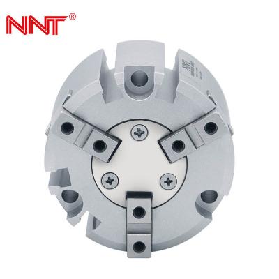 China NNT NMHS3 Series 3-Jaw Parallel Gripper with High Rigidity, Precise Centering, and ±0.01mm Repeatability for sale