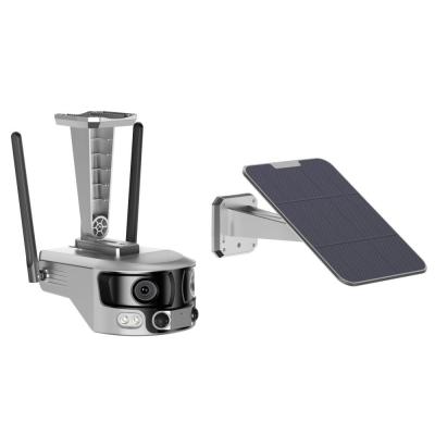 China Weatherproof Solar Powered CCTV Camera 8MP High Definition NIVIEW APP for sale