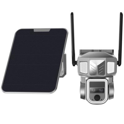 China Durable 2K 4G Remote Security Camera With Solar Panel 20X Zoom Lens for sale