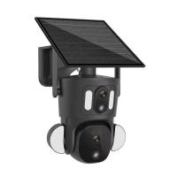 China 2.8MM Lens WIFI Commercial Solar Security Camera With Remote Access 6MM PTZ for sale