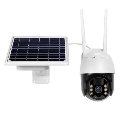 China 8W Solar Panel CCTV Camera Full HD 1080P 4G Sim Card Solar Security Camera for sale