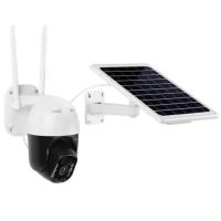 China Wireless PTZ Solar Battery Camera 1080P PIR Human Detection With 3.6mm Lens for sale